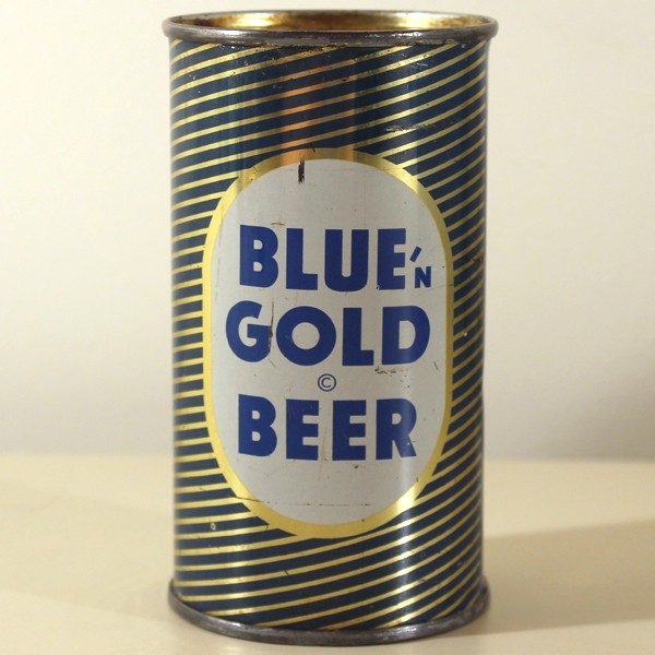 Blue 'n Gold Beer 040-02 at Breweriana.com