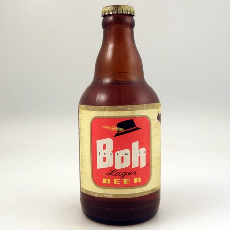 Boh Bohemian Lager at Breweriana.com