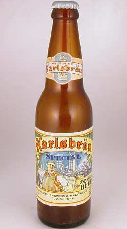 Karlsbrau - Duluth at Breweriana.com