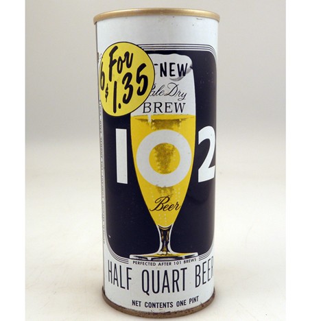 Brew 102 General 142-02 at Breweriana.com