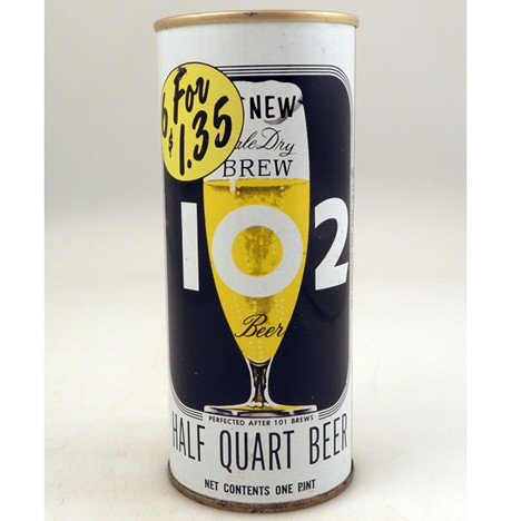 Brew 102 General 142-02 at Breweriana.com