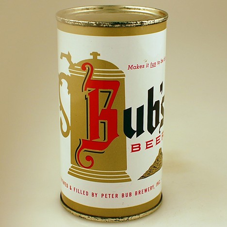 Bub's Beer 043-02 at Breweriana.com