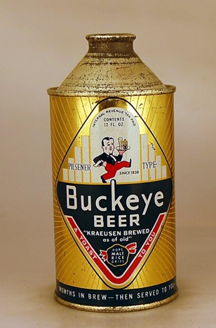 Buckeye Beer L 155-09 at Breweriana.com