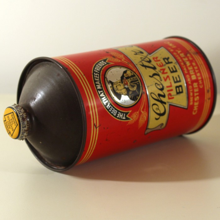 Chester Pilsner Beer 205-11 at Breweriana.com