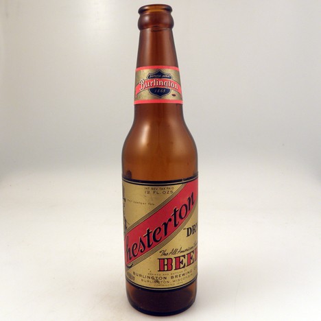 Chesterton Dry Beer at Breweriana.com