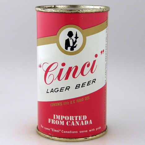 Cinci Lager Beer at Breweriana.com