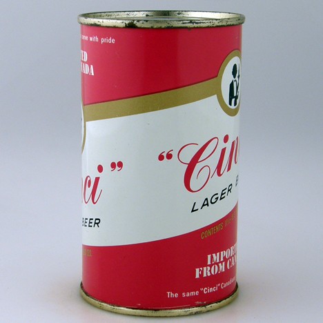 Cinci Lager Beer at Breweriana.com