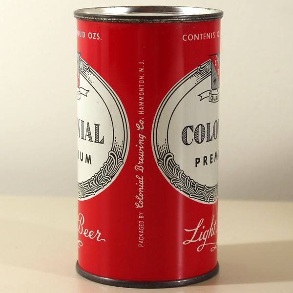Colonial Premium Light Beer 050-09 at Breweriana.com