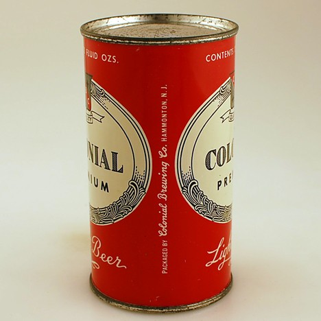 Colonial Premium Light Beer 050-09 at Breweriana.com