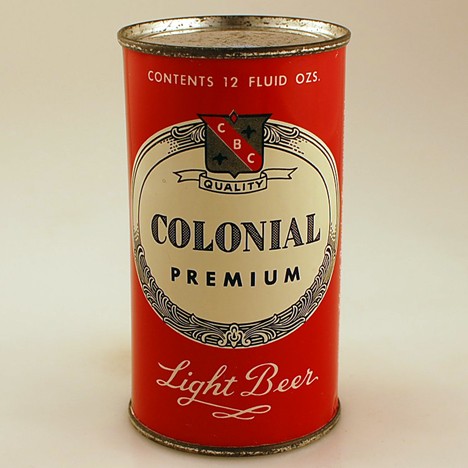 Colonial Premium Light Beer 050-09 at Breweriana.com