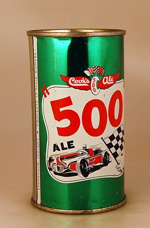 Cooks 500 Ale 051-02 at Breweriana.com