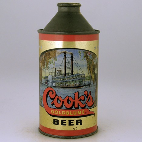 Cook's Goldblume Beer 158-07 at Breweriana.com