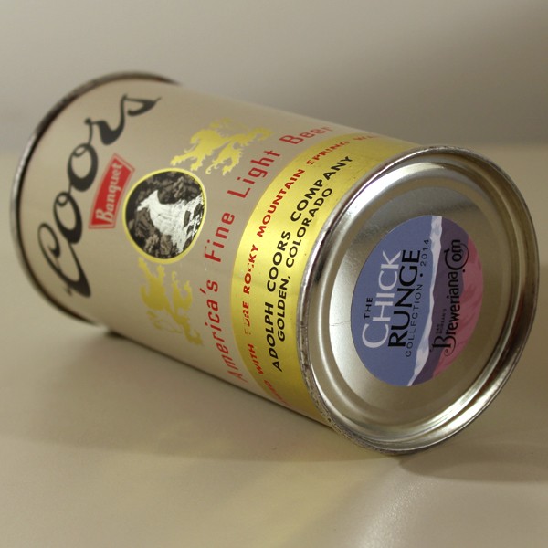 Coors Banquet (Pacific Can Co.) L051-20 at Breweriana.com