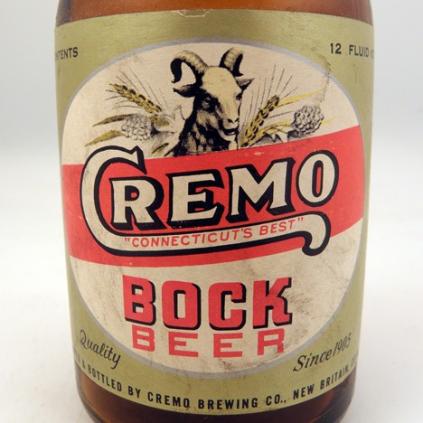 Cremo Bock Beer at Breweriana.com
