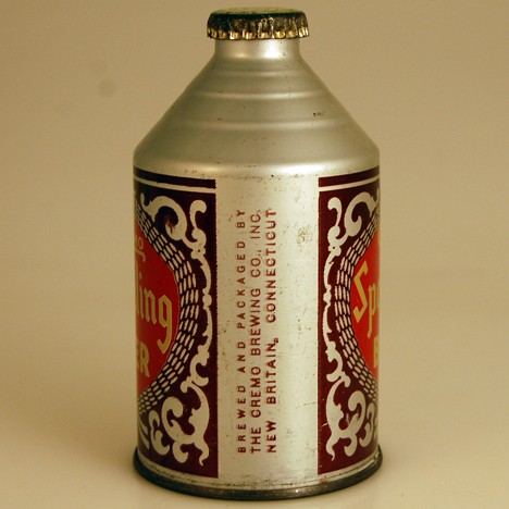 Cremo Sparkling Beer Silver 192-32 at Breweriana.com