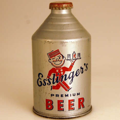 Esslinger's Premium Beer 193-20 at Breweriana.com