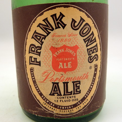 Frank Jones Portsmouth Ale at Breweriana.com