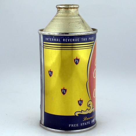 Free State Beer 164-04 at Breweriana.com