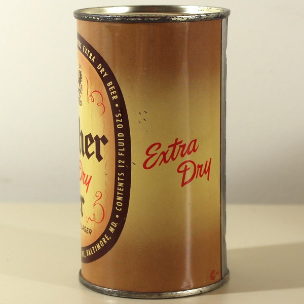 Gunther Extra Dry Beer 078-25 at Breweriana.com