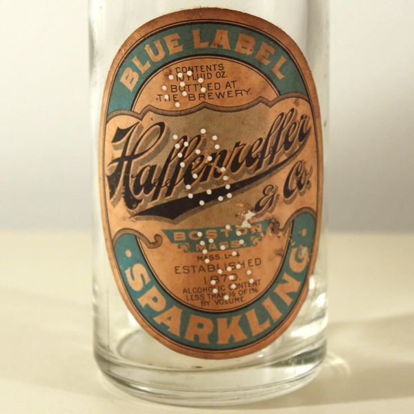 Haffenreffer Blue Label Sparkling at Breweriana.com