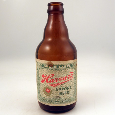 Harvard Green Label Export at Breweriana.com