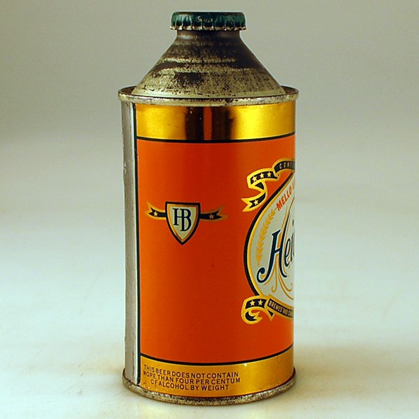 Heidel Brau Mello Light Pilsner Beer 168-25 at Breweriana.com