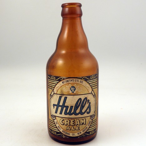 Hull's Cream Ale Gold at Breweriana.com