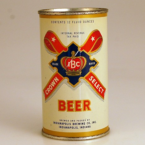 IBC Crown Select Beer 084-37 at Breweriana.com