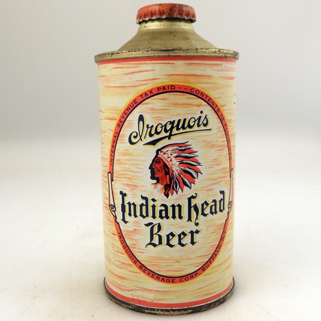 Iroquois Indian Head Beer LP 170-09 at Breweriana.com