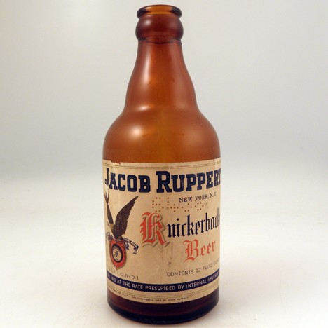 Jacob Ruppert Knickerbocker at Breweriana.com