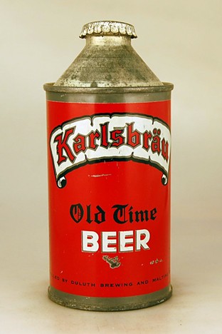 Karlsbrau Old Time Beer L-170-24 at Breweriana.com