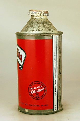 Karlsbrau Old Time Beer L-170-24 at Breweriana.com