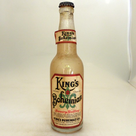 King's Bohemian Beer Bottle at Breweriana.com