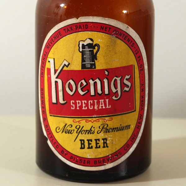 Koenig's Special Beer - Pilser at Breweriana.com