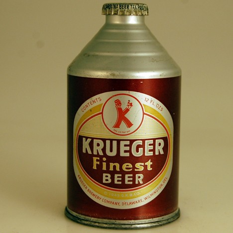 Krueger's Finest Beer DE 196-20 at Breweriana.com