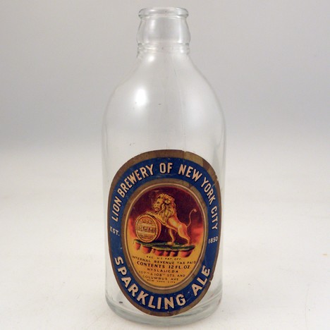 Lion Brewery Sparkling Ale at Breweriana.com