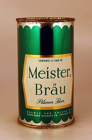 Meister Brau Pilsener Beer 095-21 at Breweriana.com