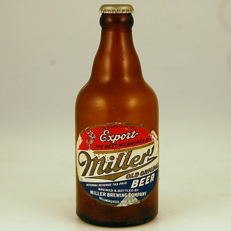 Miller Old Original Export at Breweriana.com