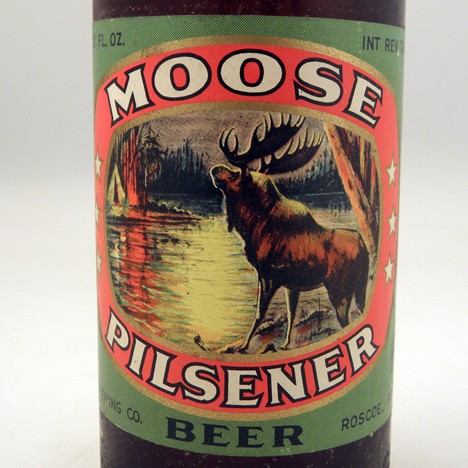 Moose Pilsener Beer at Breweriana.com