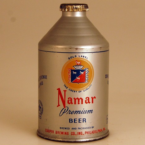 Namar Premium Beer L-197-02 at Breweriana.com