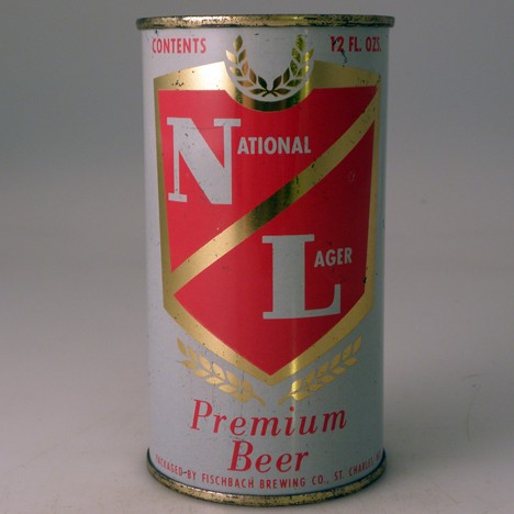 National Lager Premium Beer 102-27 at Breweriana.com