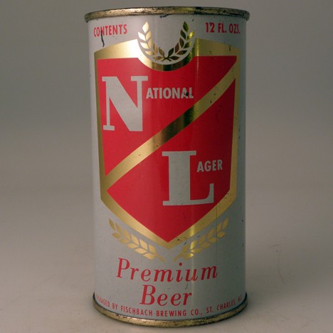 National Lager Premium Beer 102-27 at Breweriana.com