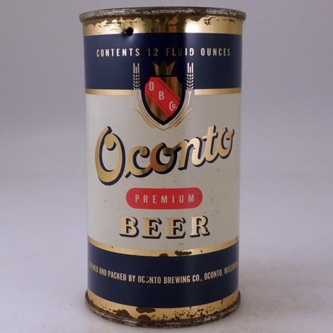Oconto Premium Beer 104-01 at Breweriana.com