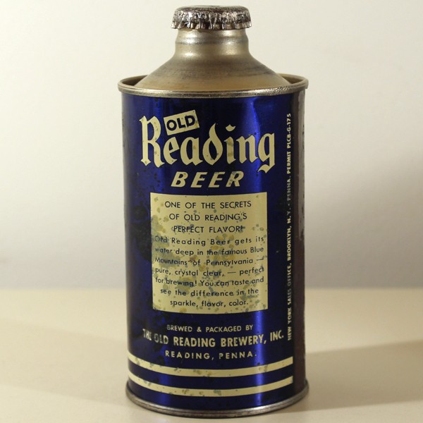 Old Reading Beer 176-30 at Breweriana.com