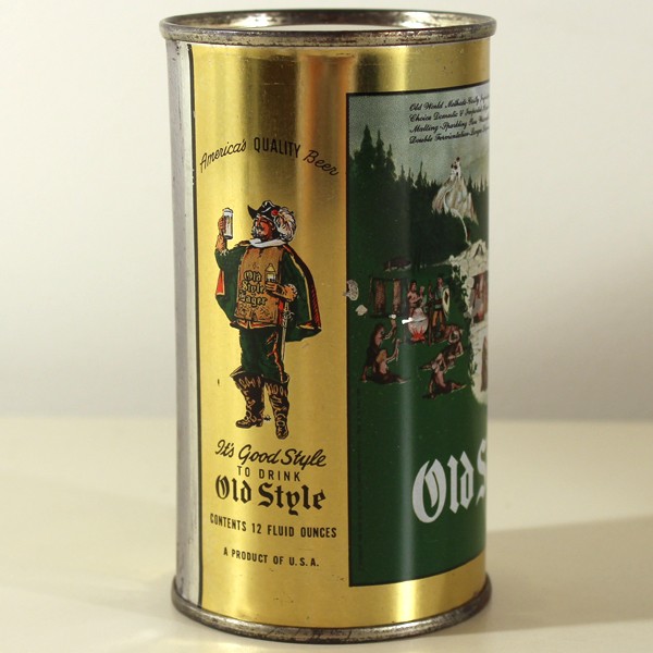 Old Style Lager Beer 108-09 at Breweriana.com