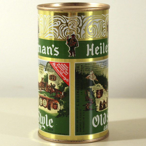 Heileman's Old Style Lager Beer 108-14 at Breweriana.com