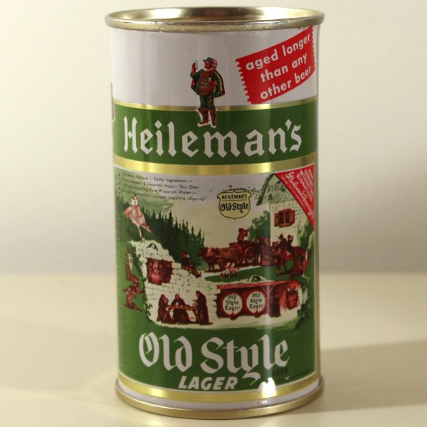 Heileman's Old Style Lager Beer 108-15 at Breweriana.com