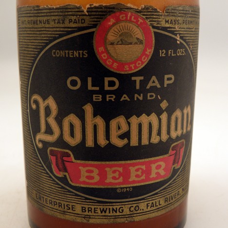 Old Tap Bohemian Beer at Breweriana.com