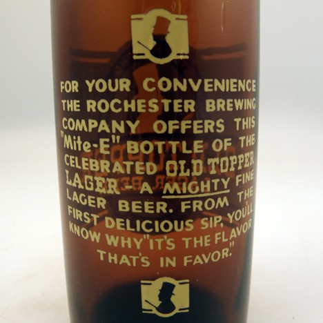 Old Topper Lager ACL at Breweriana.com