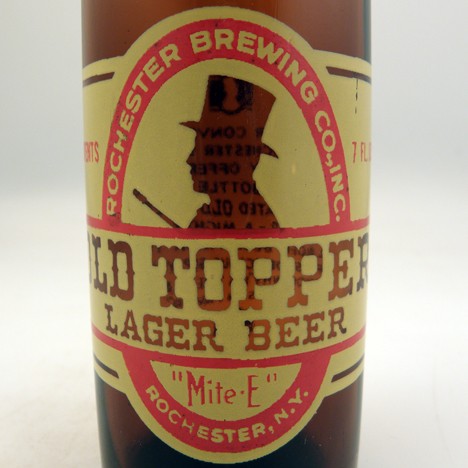 Old Topper Lager ACL at Breweriana.com
